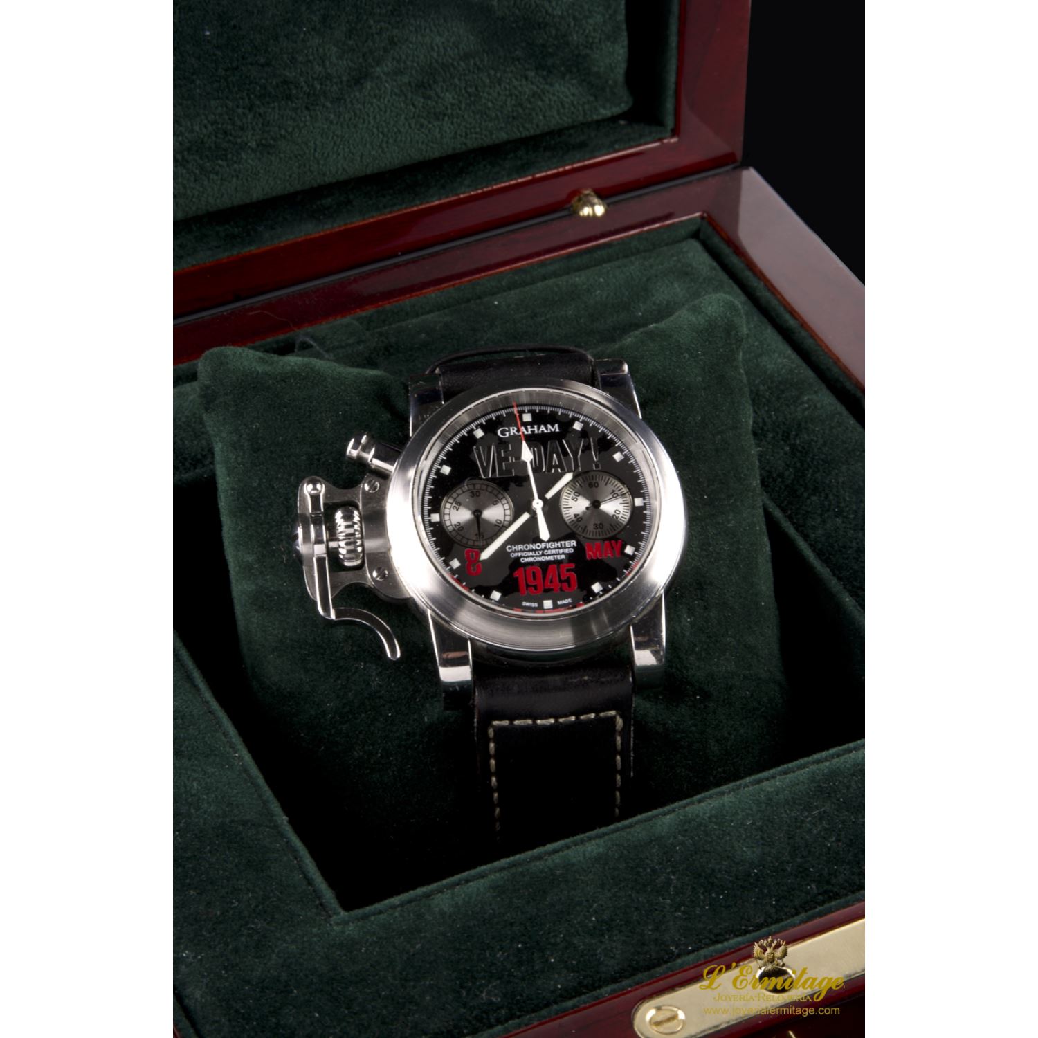 Reloj Graham Chronofighter Ve-Day Limited Edition. Automático. Acero ...