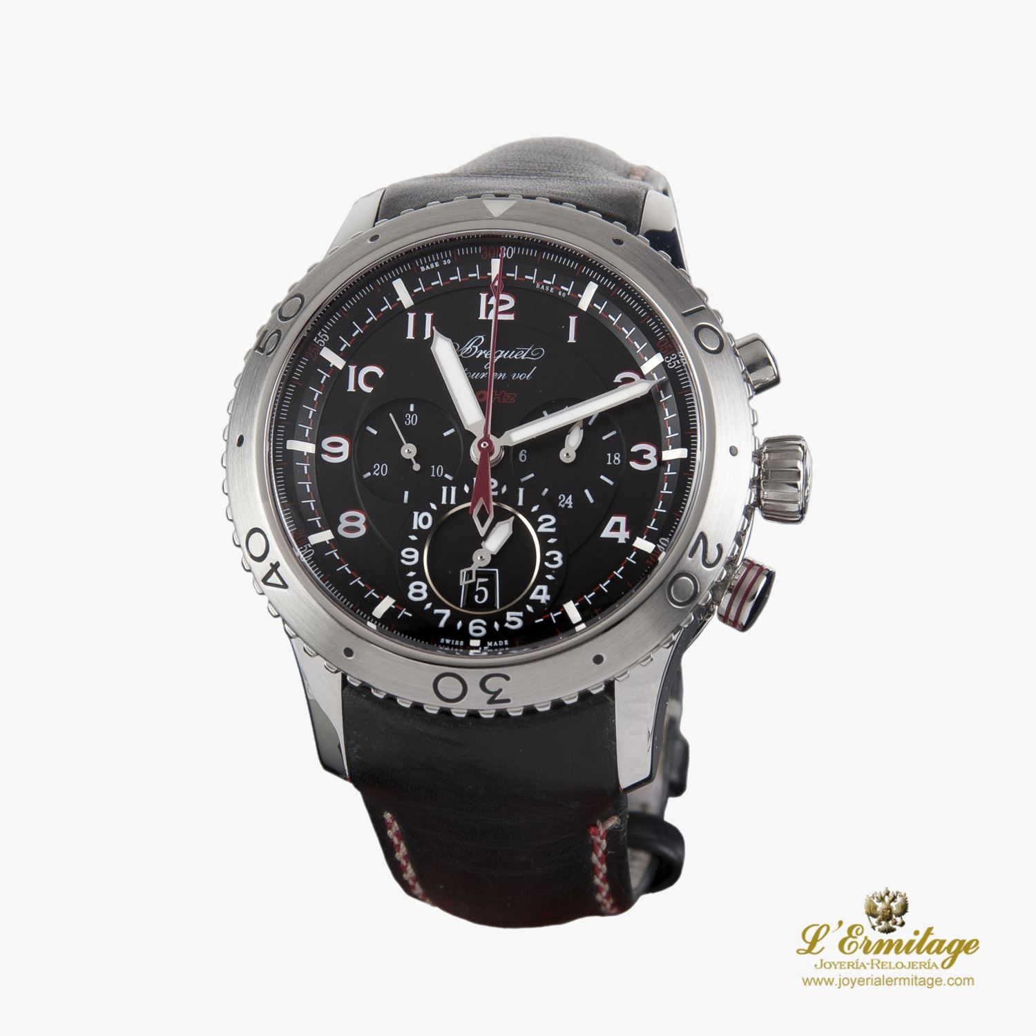 Reloj Breguet Type Xxii Chrono.. Automático. Acero. Reloj De Caballero ...