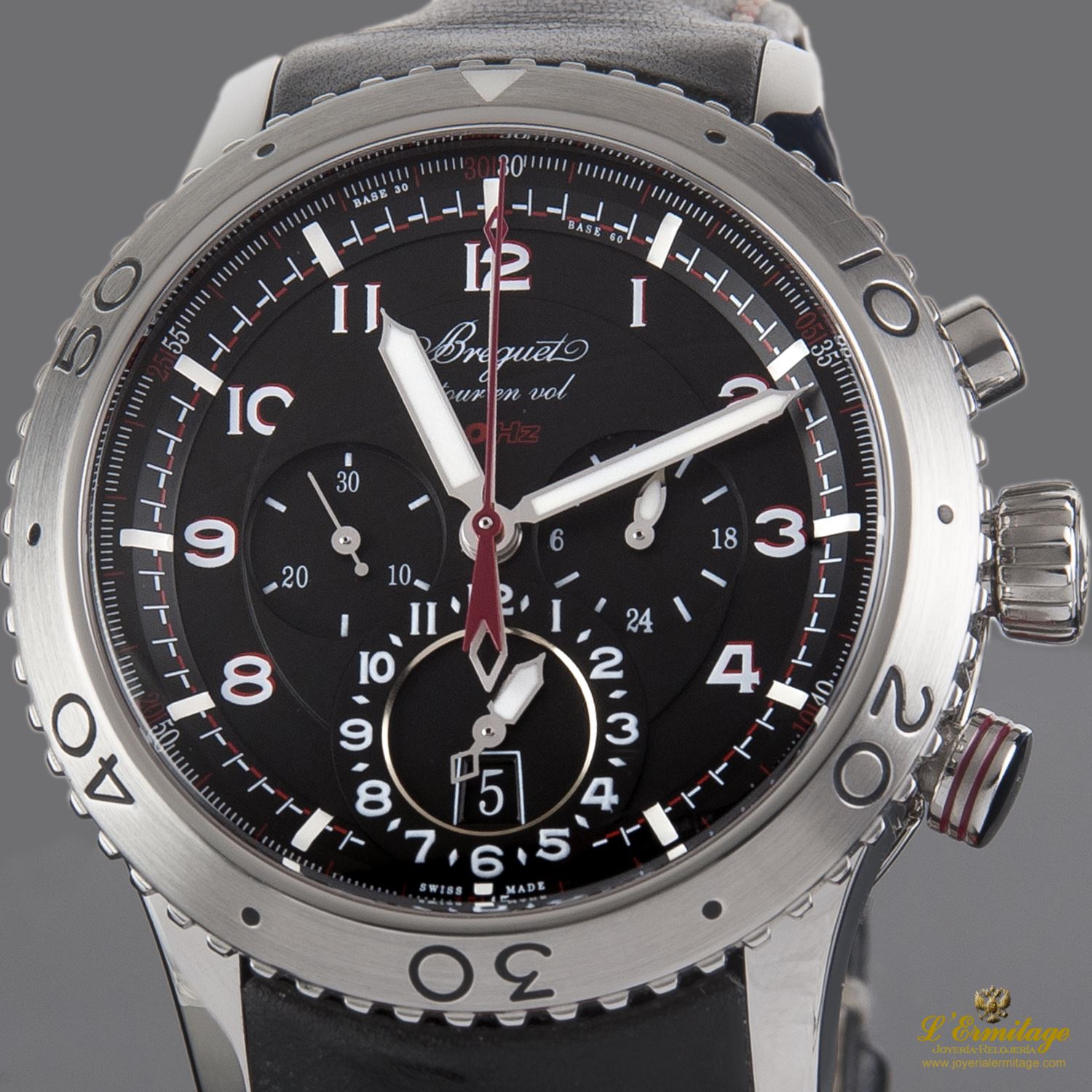 Reloj Breguet Type Xxii Chrono.. Automático. Acero. Reloj De Caballero ...