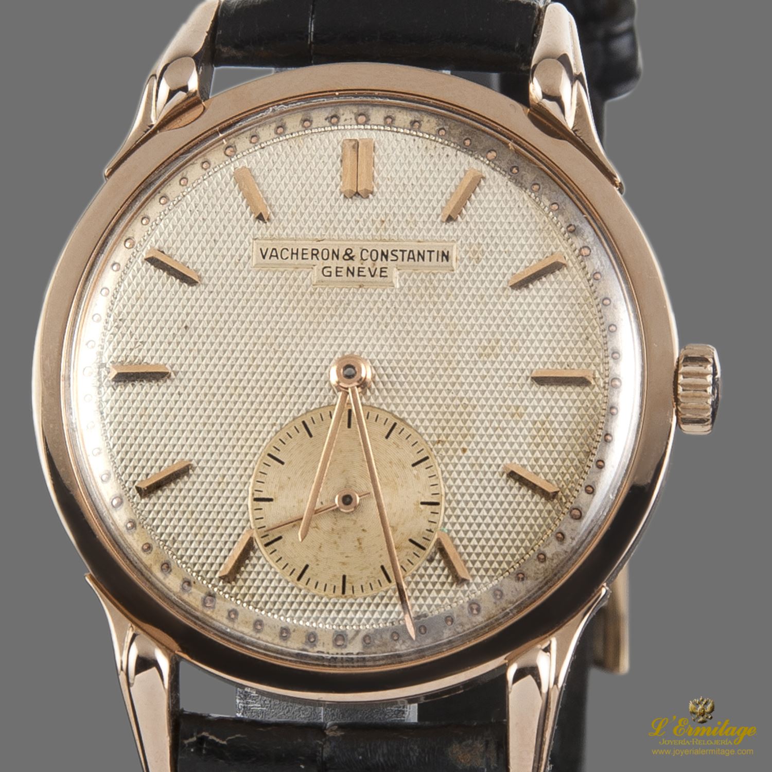 VACHERON CONSTANTIN CLASSIC ORO ROSA CUERDA MANUAL CABALLERO · Joyeria ...