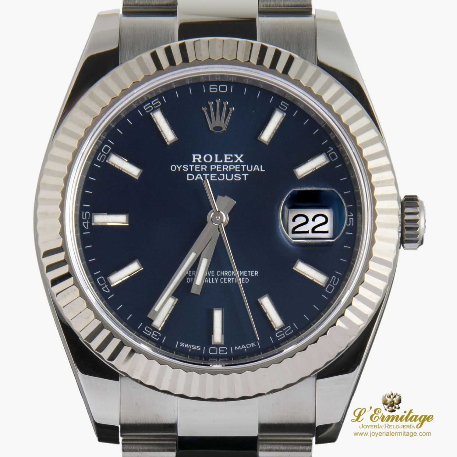 ROLEX DATEJUST II ACERO CABALLERO 41MM · Joyeria L'Ermitage · Compra ...