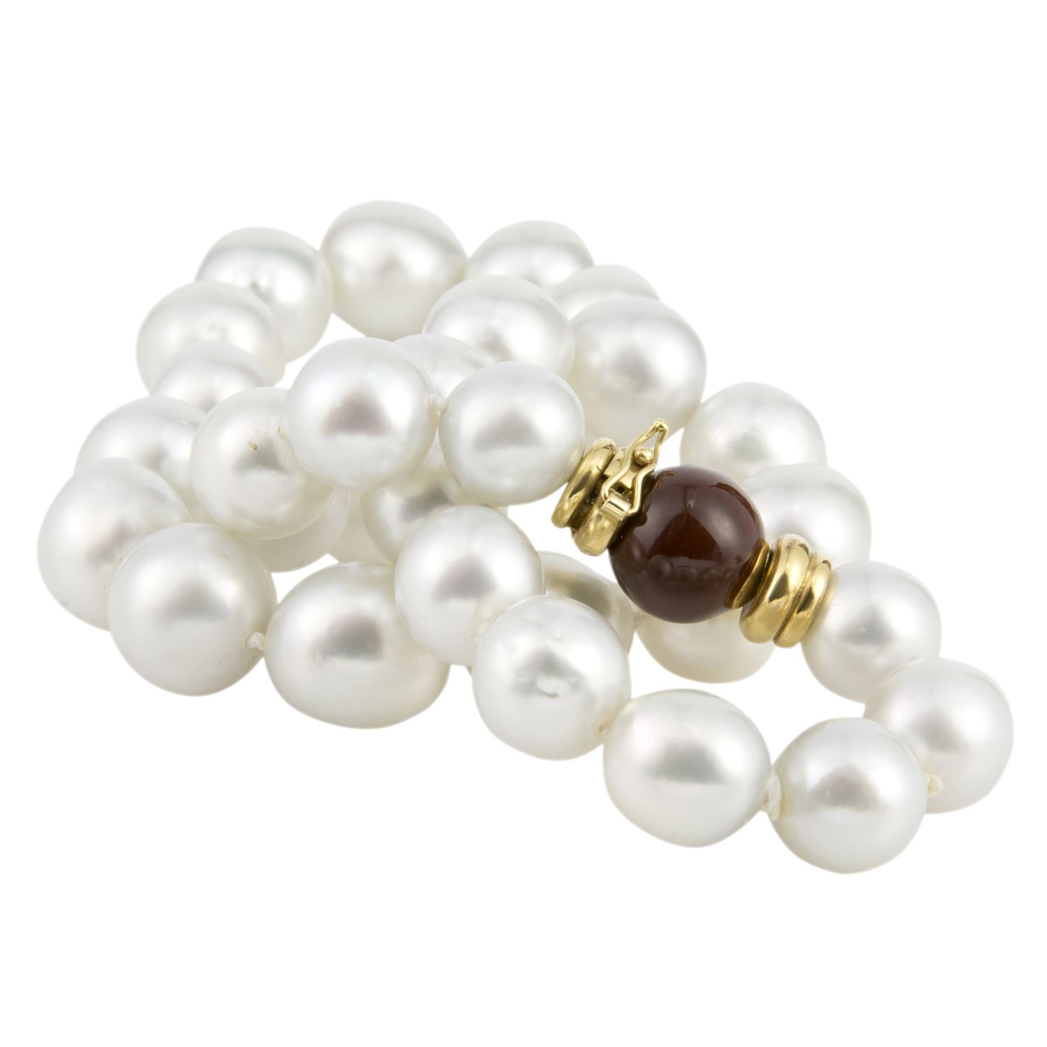 Collar Perlas Australianas. 40Cm Largo. en oro amarillo · Compra Venta ...