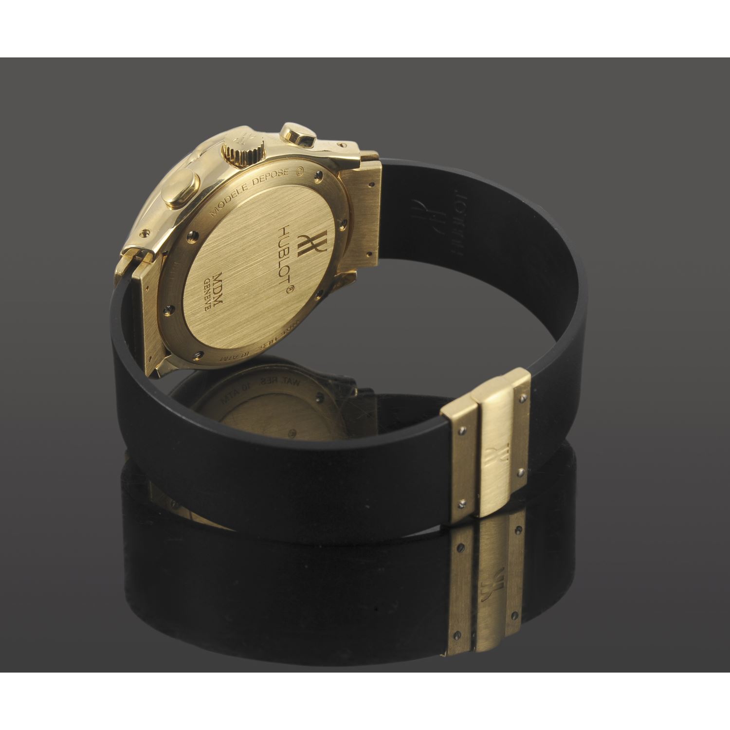 Reloj Hublot Navy Chronographe Oro Amarillo Caballero.. Automático. Oro ...