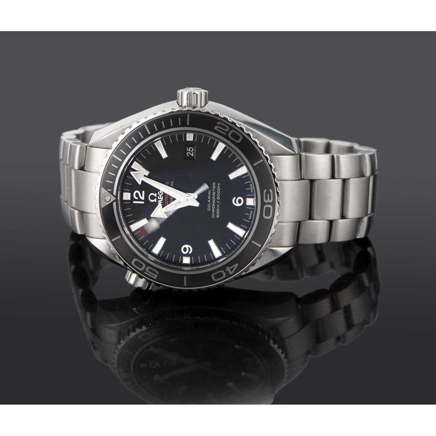Reloj Omega Seamaster Planet Ocean Co-Axial Acero 45Mm.. Automático ...